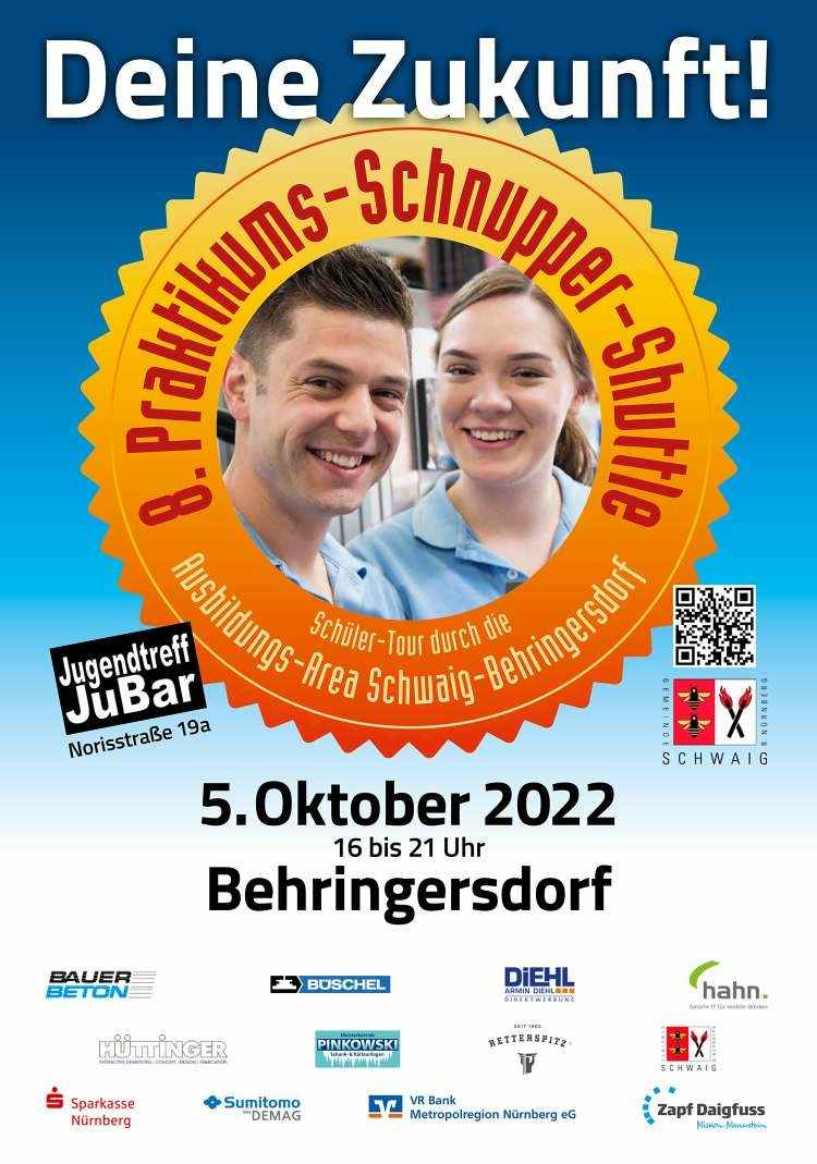 8. Praktikums-Schnupper-Shuttle am 05.10.2022 | Zapf-Daigfuss
